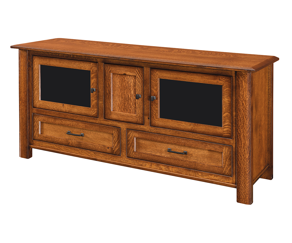 Hudson TV Stand | Stoll Furniture Company | Odon, Indiana.