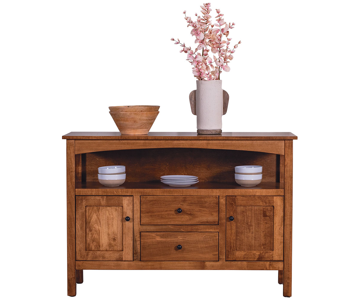 Adel Buffet - Open | Stoll Furniture Company | Odon, Indiana.